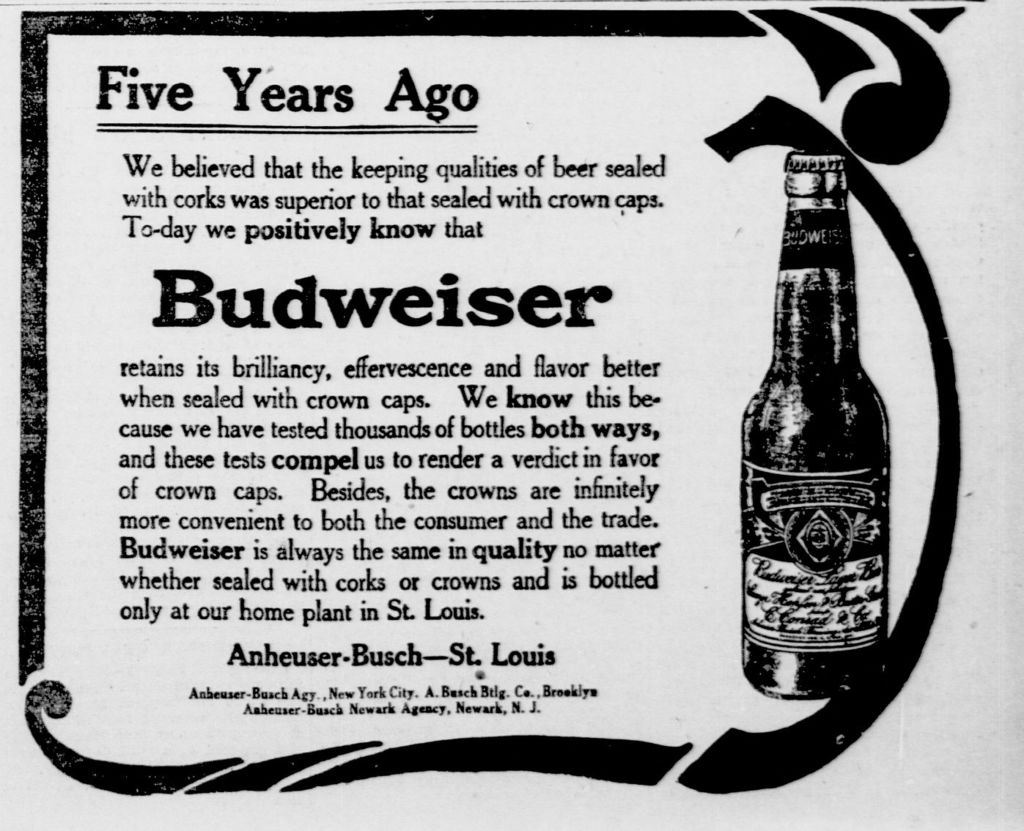 Budweiser: A Short History Of Advertising During Prohibition ...